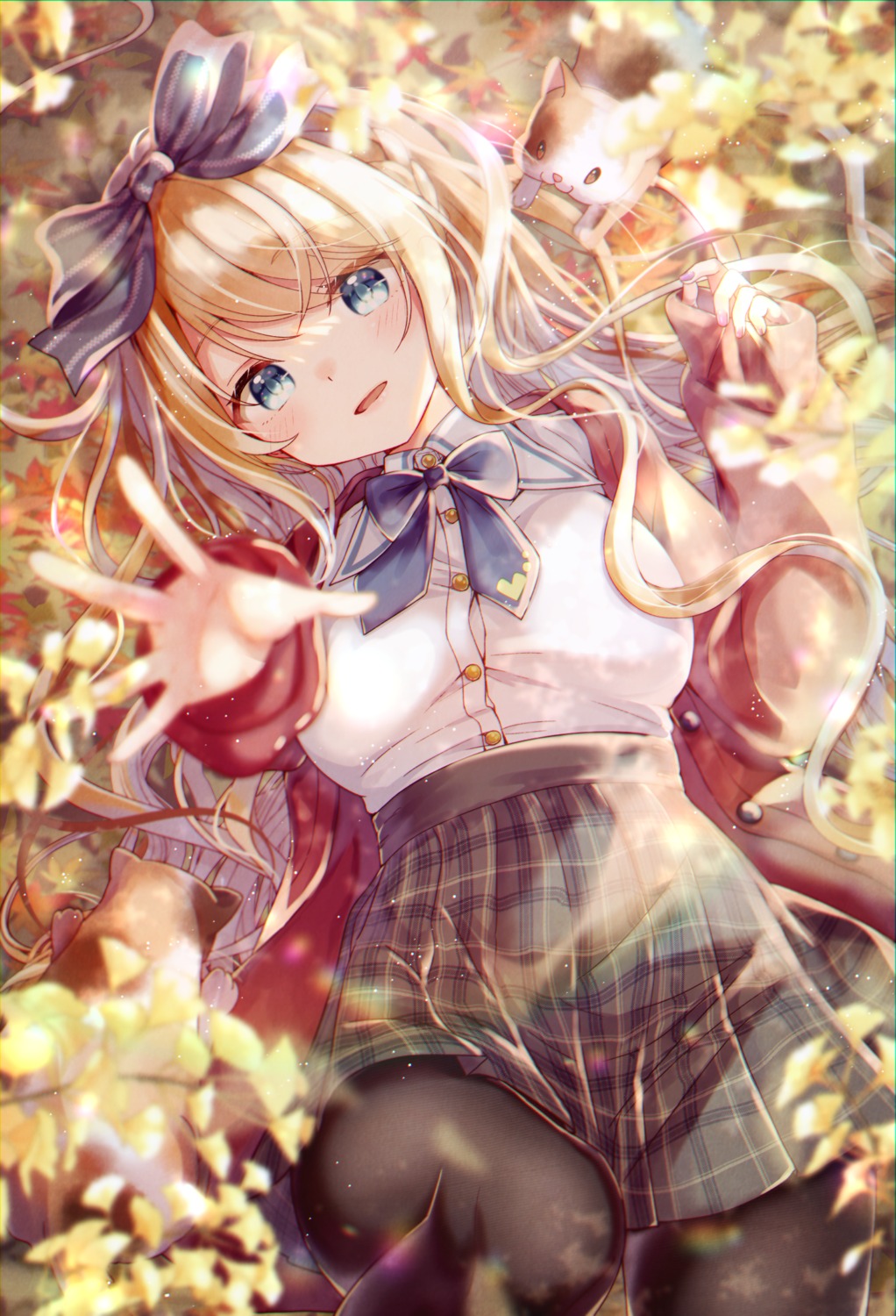 gomano rio emori miku project emu alice pantyhose seifuku sweater | #896617 | yande.re